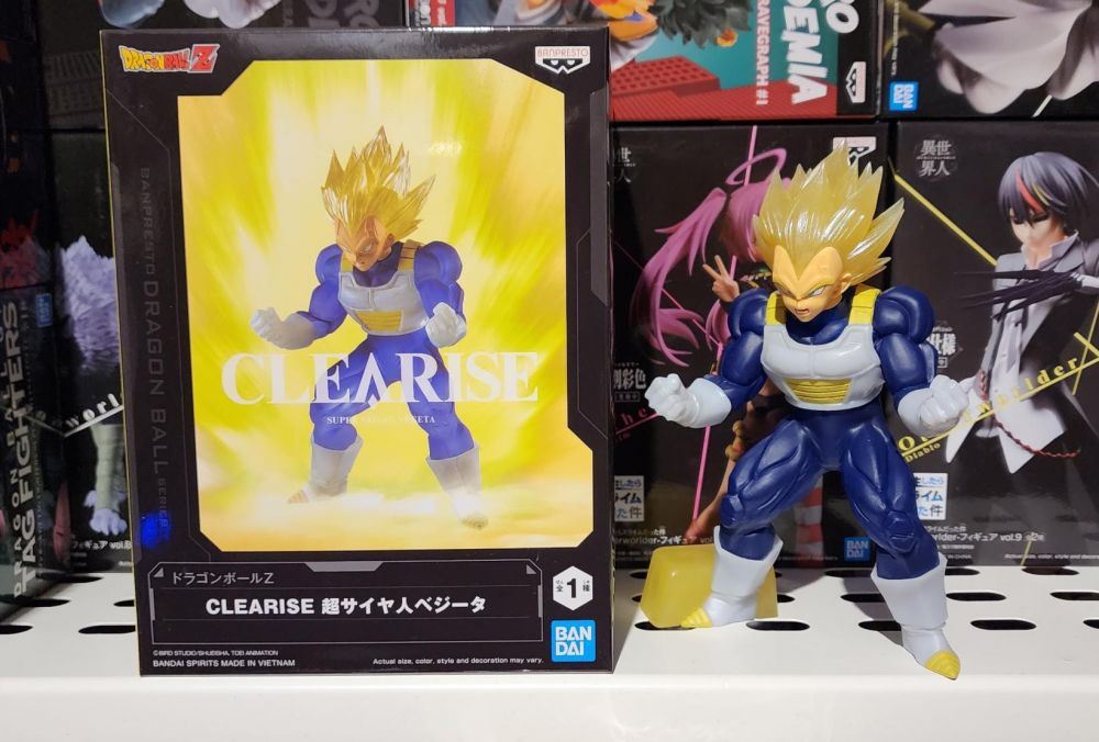 Dragon Ball Z - Clearise Super Saiyan Vegeta (Back In Box)