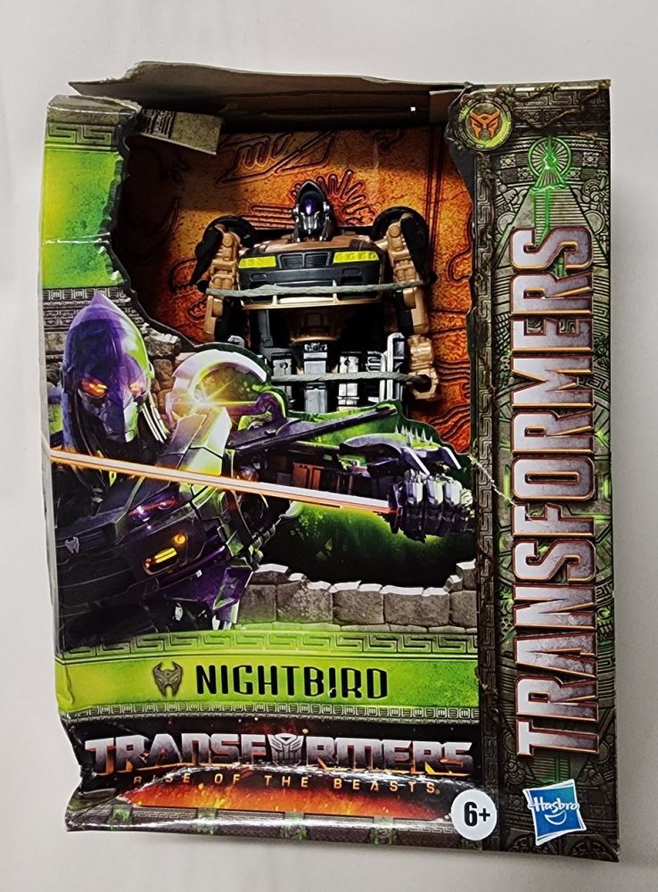 Transformers: Rise of the Beasts Deluxe - Nightbird [DAMAGED BOX]