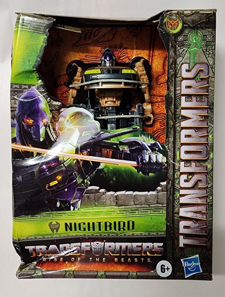Transformers: Rise of the Beasts Deluxe - Nightbird [DAMAGED BOX]