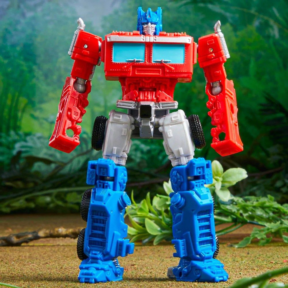 Transformers: Rise of the Beasts Weaponizer - Optimus Prime and Chainclaw