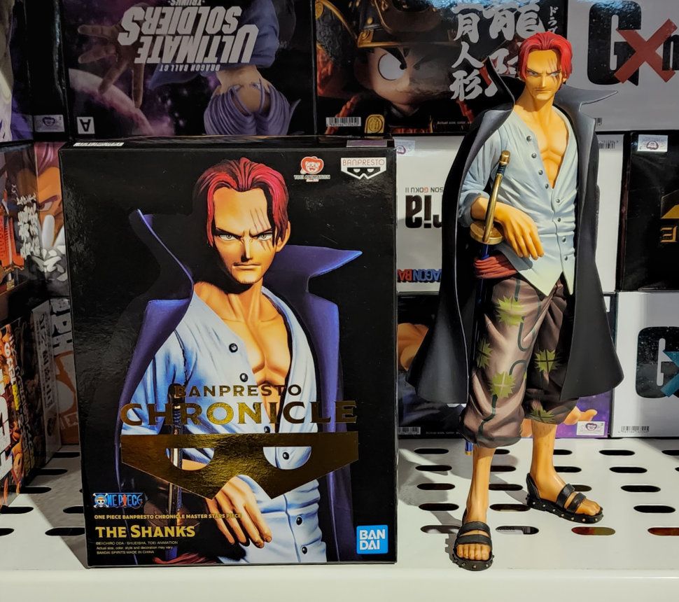 One Piece - Banpresto Chronicle - Master Stars Piece - The Shanks (Back ... One Piece - Banpresto Chronicle - Master Stars Piece - The Shanks (Back ...