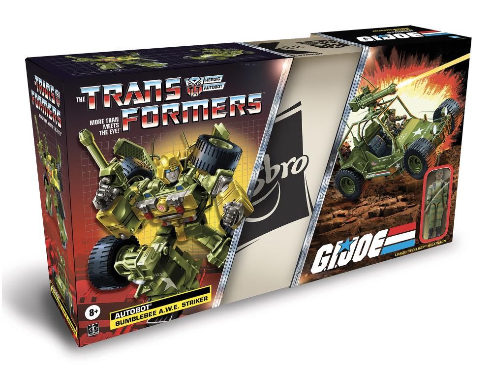 Transformers Collaborative: G.I. Joe Mash-Up - Bumblebee A.W.E. Striker & Lonzo Stalker Wilkinson
