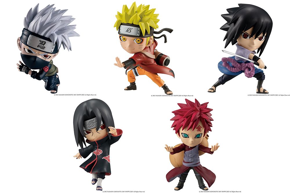 Naruto - Chibi Masters - Full Set of 5