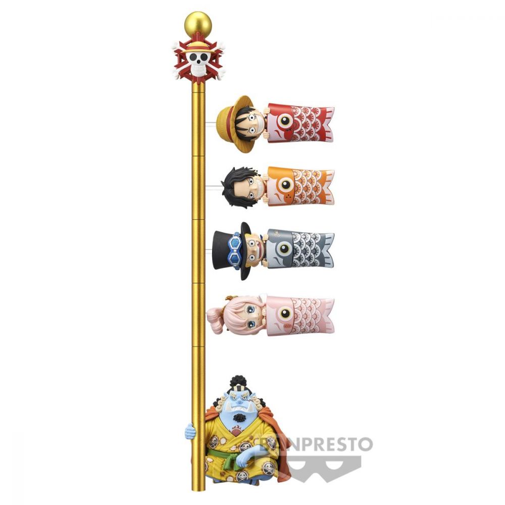 One Piece - World Collectable Figure - Carp Streamer (Full Set)