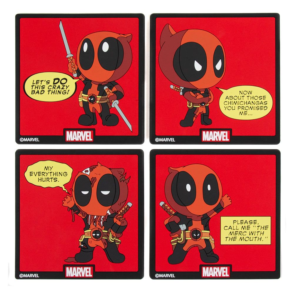 Deadpool - Coaster 4 Pack